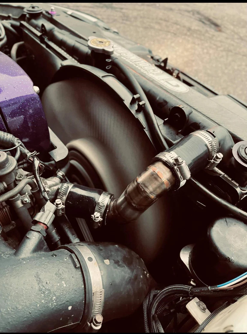 1-Up Fabrication Upper Radiator Hard Pipe | R33 GTR