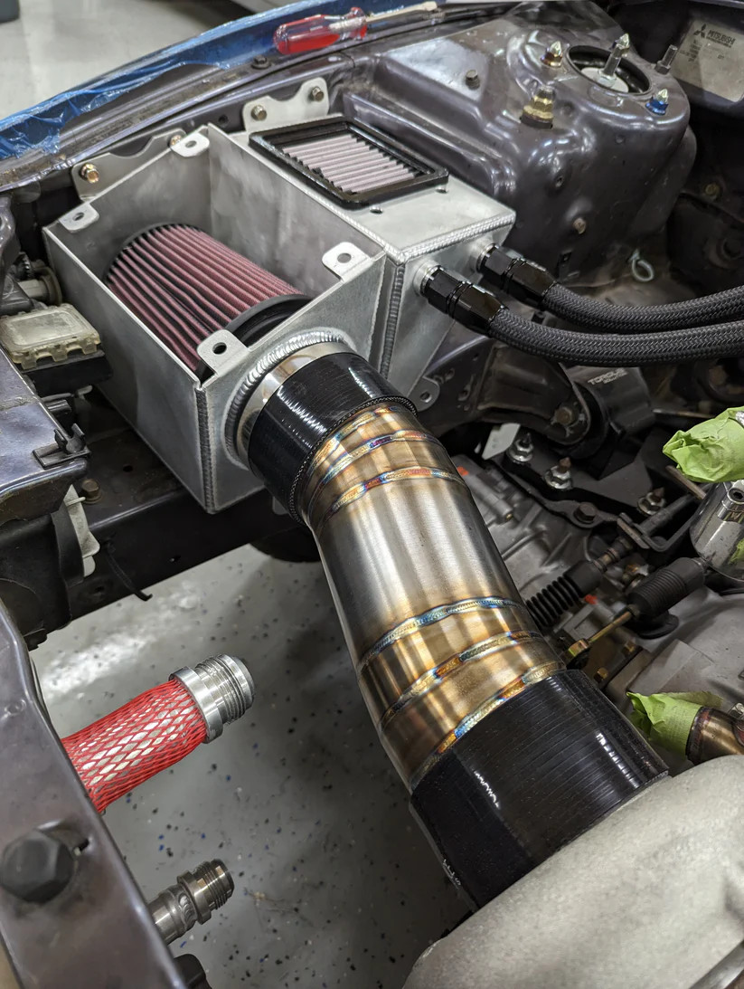 1-Up Fabrication Intake Air Box | 2G DSM