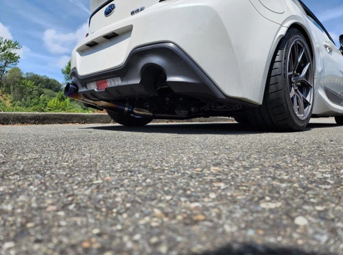 RK Titanium Single Exit Track Exhaust System | 2022+ BRZ/GR86