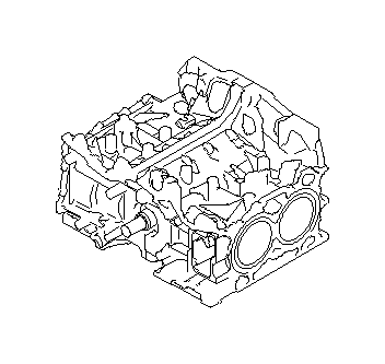 OEM Subaru FA20DIT Short Block | 2015+ WRX