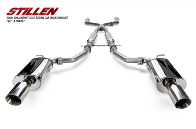STILLEN Stainless Steel Cat-Back Exhaust System | 09-13 Infiniti G37 ...