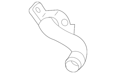 OEM Mitsubishi Lower Radiator Pipe | Evo X