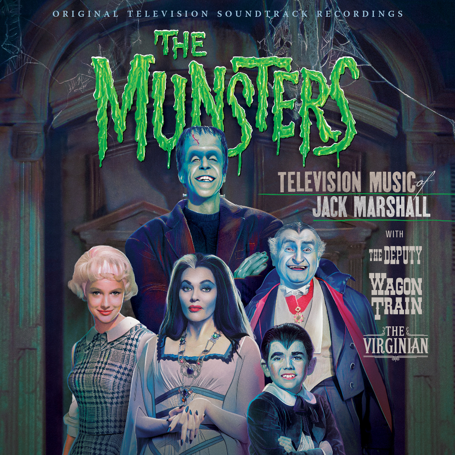 THE MUNSTERS: TELEVISION MUSIC OF JACK MARSHALL with THE DEPUTY, WAGON ...