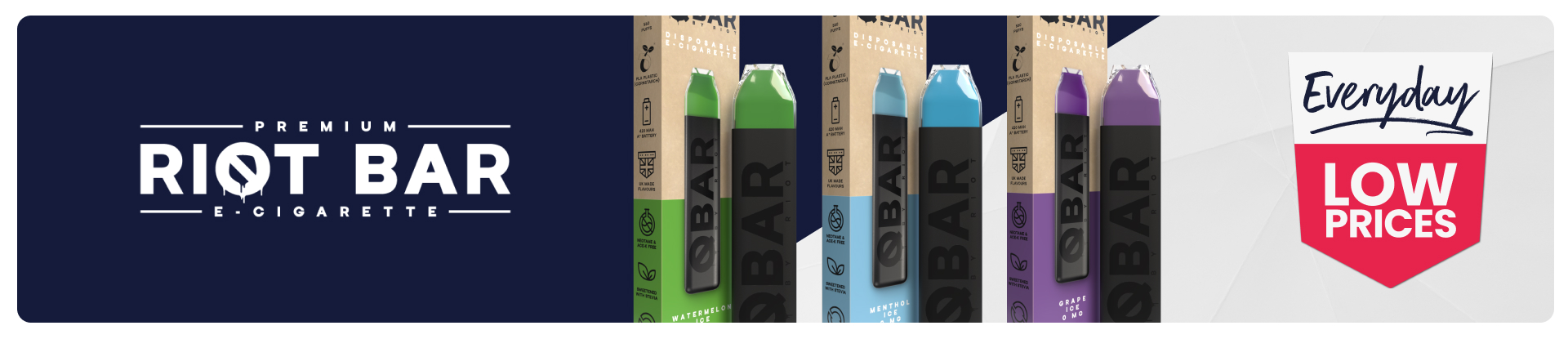 Riot Squad Riot Bar Disposable Vape UK