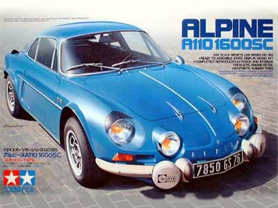 Tamiya 24185 Alpine A110 1600 SC 1/24 Scale Kit