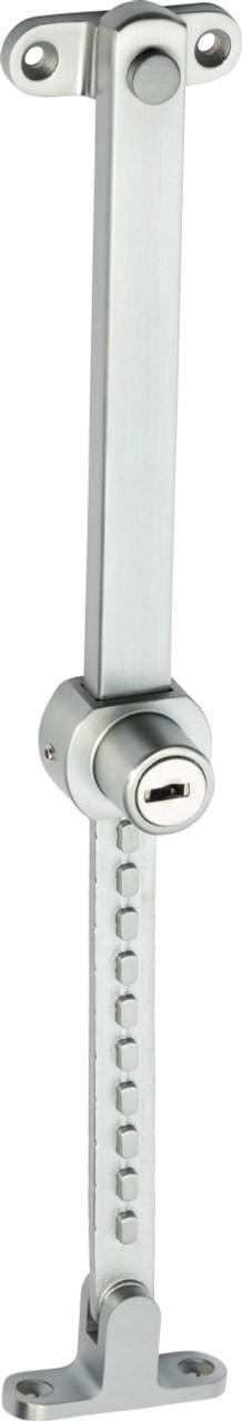 Tradco 1677 Telescopic Casement Stay - Satin Chrome - Hardware & General Tradco 1677 Telescopic Casement Stay - Satin Chrome - Hardware & General
