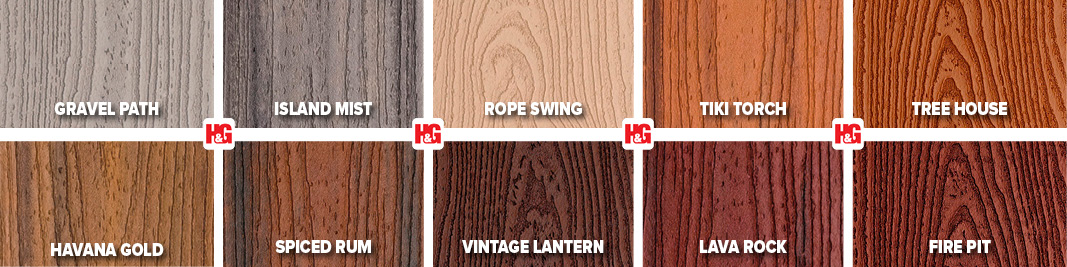 Choose the Perfect Deck Colour - Hardware & General