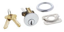 Lenlok 201 Rim Cylinder 6 Pin 2001SC6 - Satin Chrome - Hardware & General