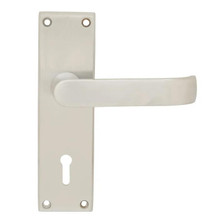 Pavtom 7701 Wide Lever Bit Key - Satin Chrome - Hardware & General