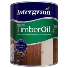 Intergrain Natures Timber Oil 1L Natural - Hardware & General