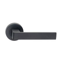 Dormakaba Vision Lever Set Round Rose Black - 8300/10