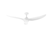 Hunter Pacific Evolve 3 Blade White 48" DC Ceiling Fan E360 - Hardware ...