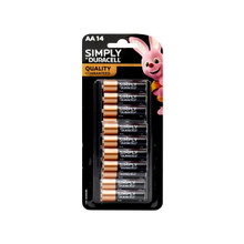 Duracell AA Simply Batteries 14 Pack