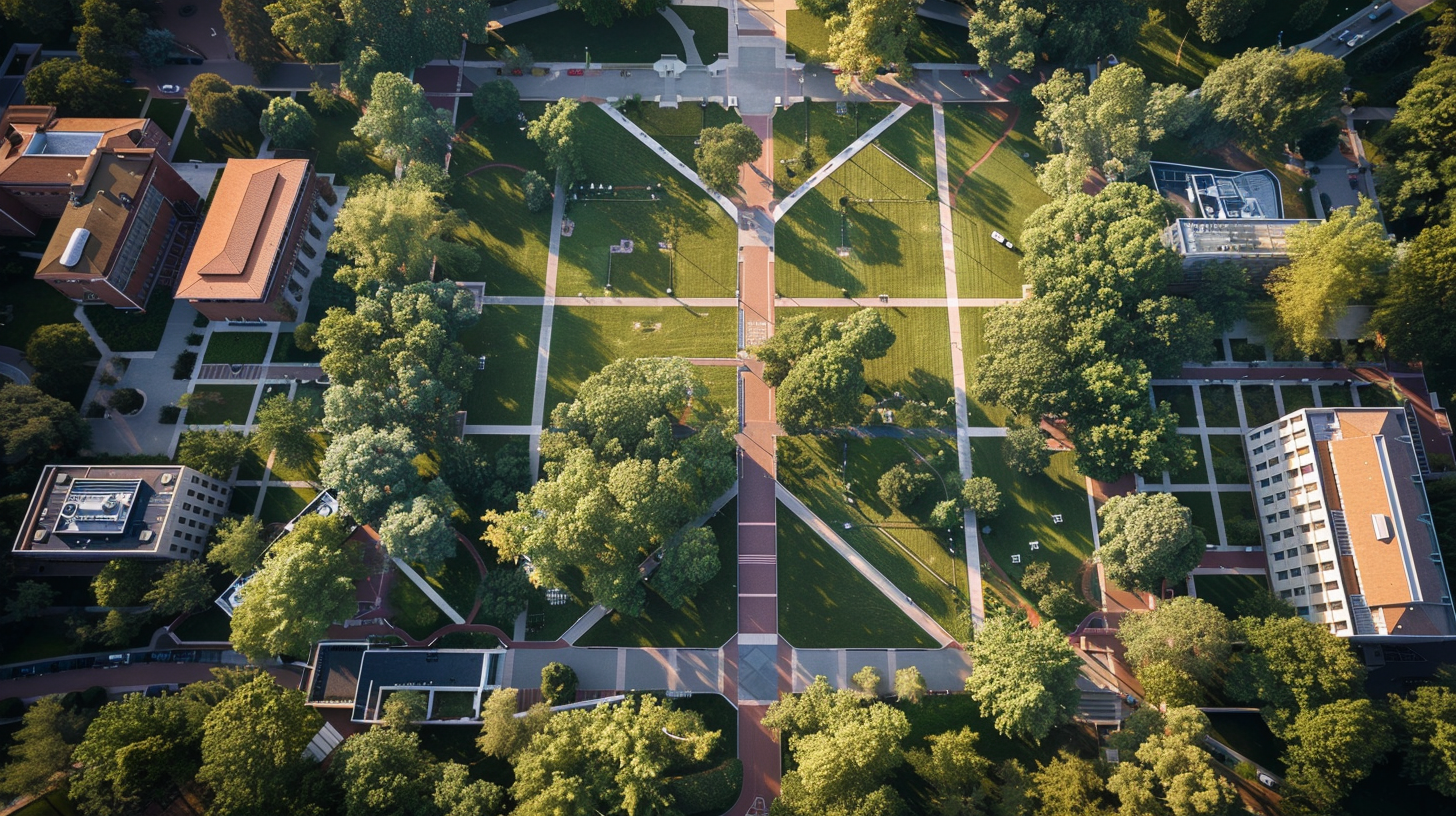 Landscape Design Ideas for Campuses - Pots Planters & More