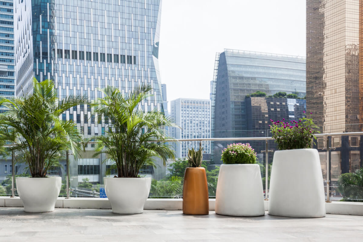 Best Types of Planters for Business Types - Pots Planters & More