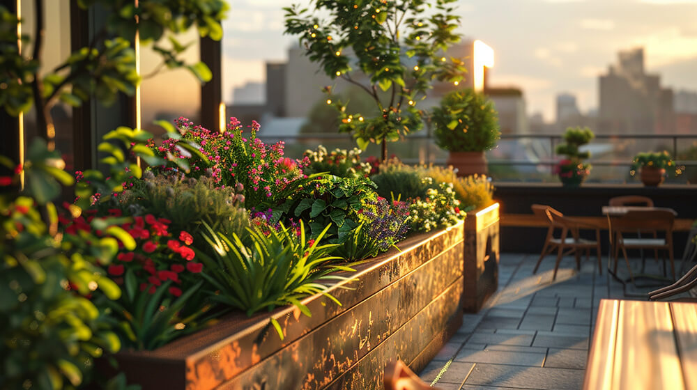 Rooftop Planters: Transform Your Space With Style & Greenery - Pots ...