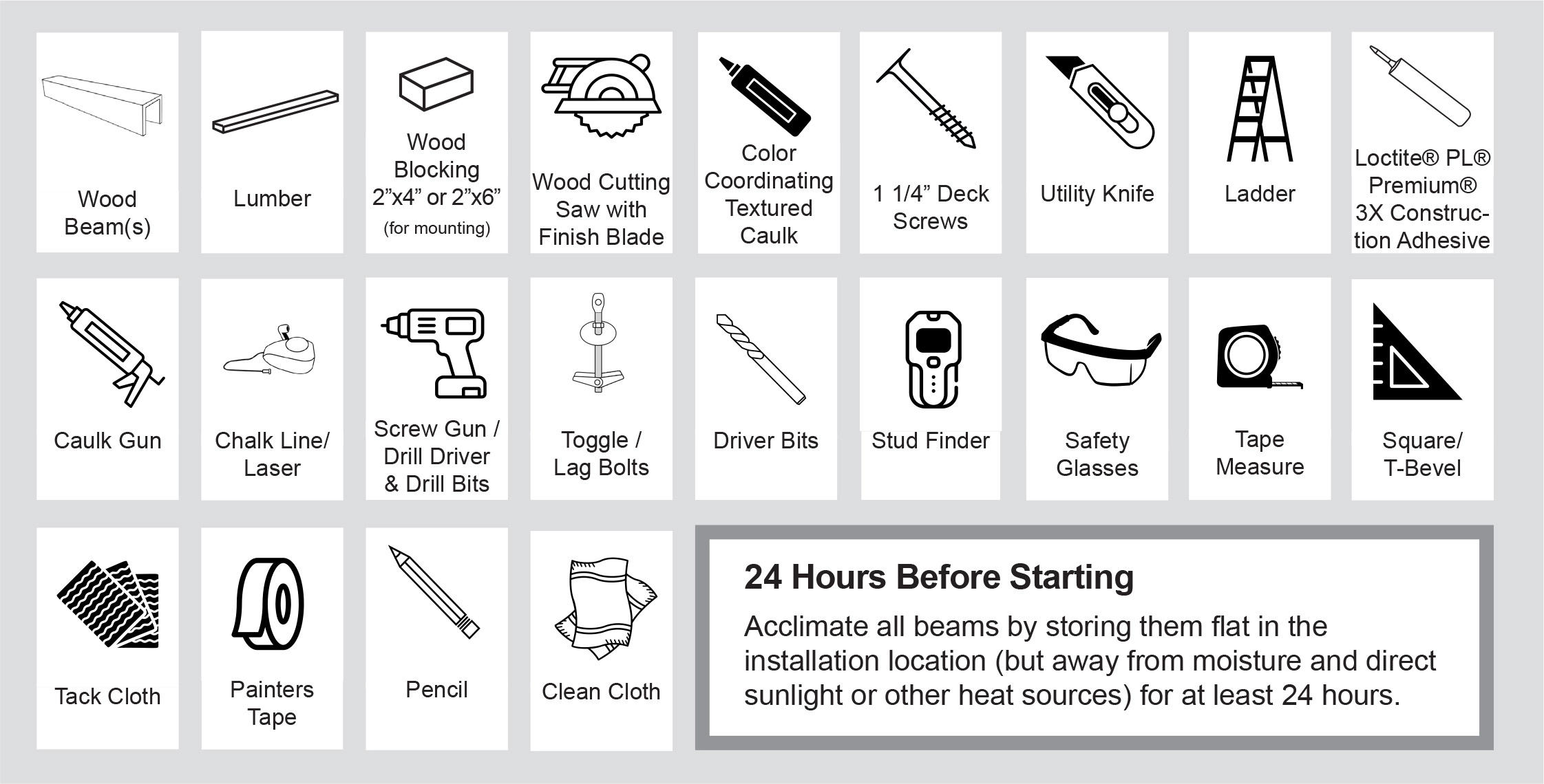 Mounting a Ridge Beam Installation Instructions