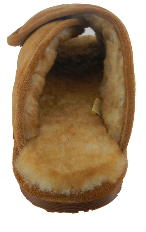 Ciabatta Velcro Step In Slipper - Ruby Leather & Orthopedic Company Inc.