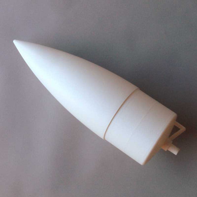 Plastic 4" Short Ogive - Madcow Rocketry
