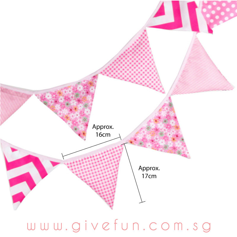 Buntings & Props - Bunting & Props by Give Fun - Plain Banners/Buntings ...