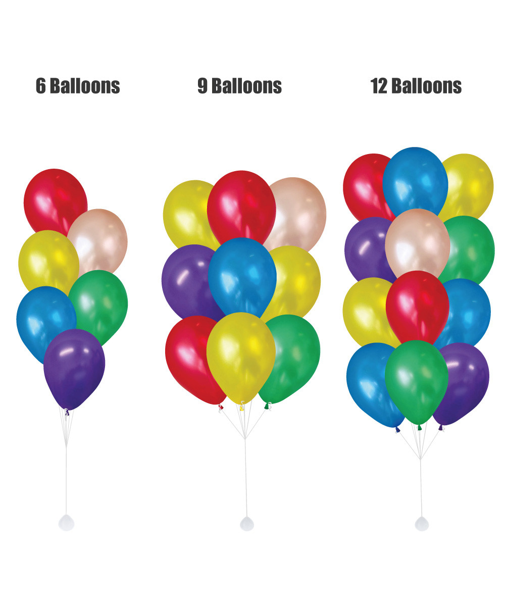 Everyday Balloons - Helium Balloon Clusters - Page 1 - Give Fun
