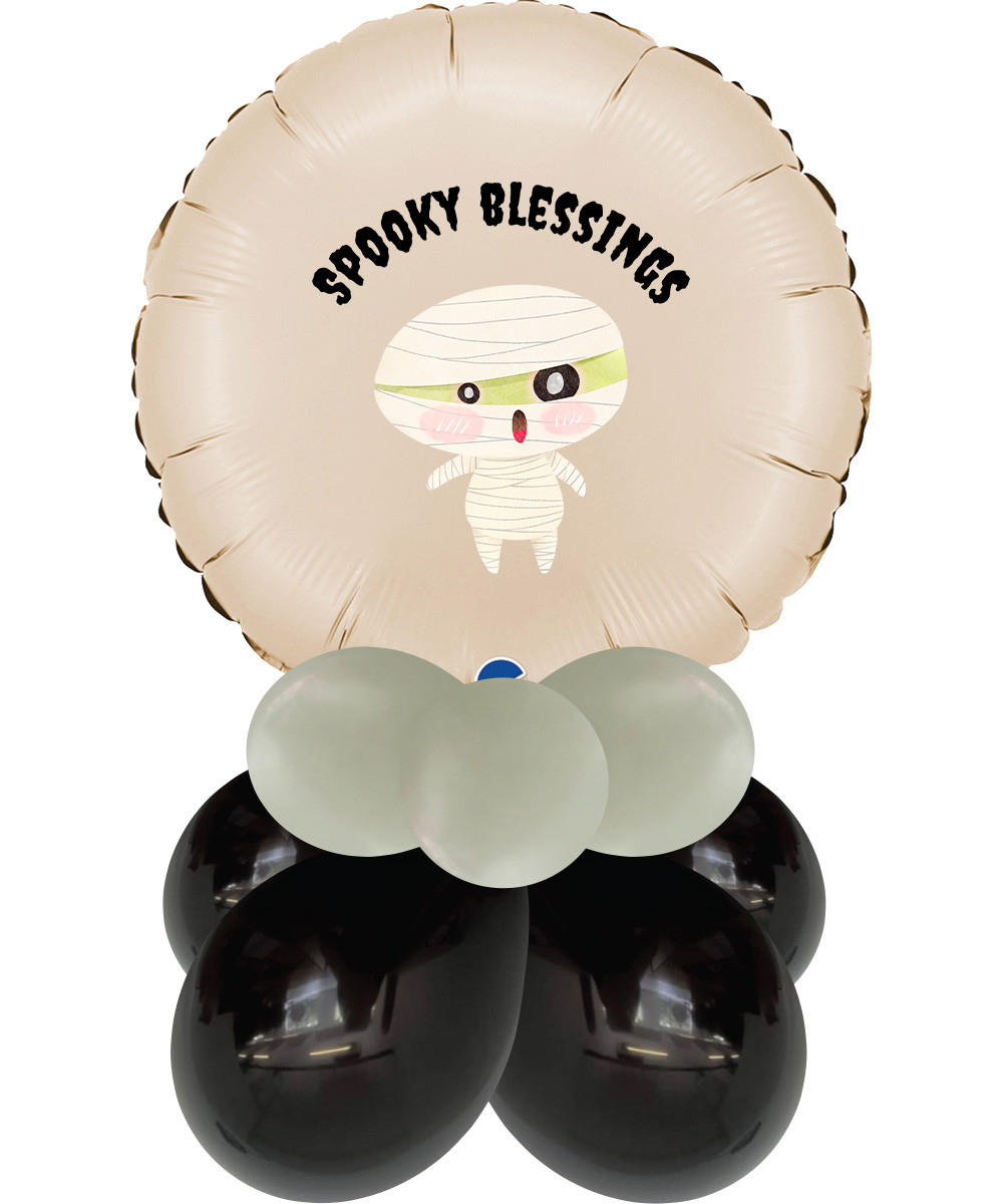[Frightfully Fun Halloween] 18" Personalised Round Balloon Display ...