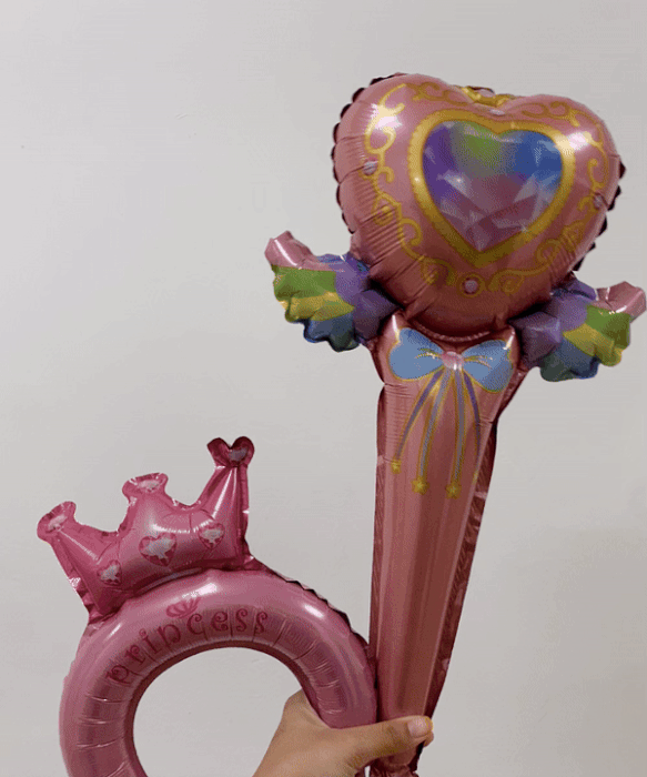 [Birthday] Party Balloon Headband - Princess Crown - Give Fun