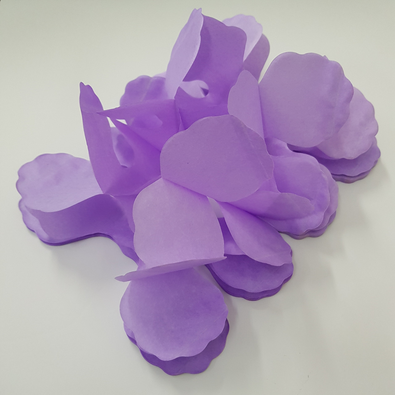 Tissue Paper 4-Leaf Clover Garland (3.6 meter) - Lilac - Give Fun