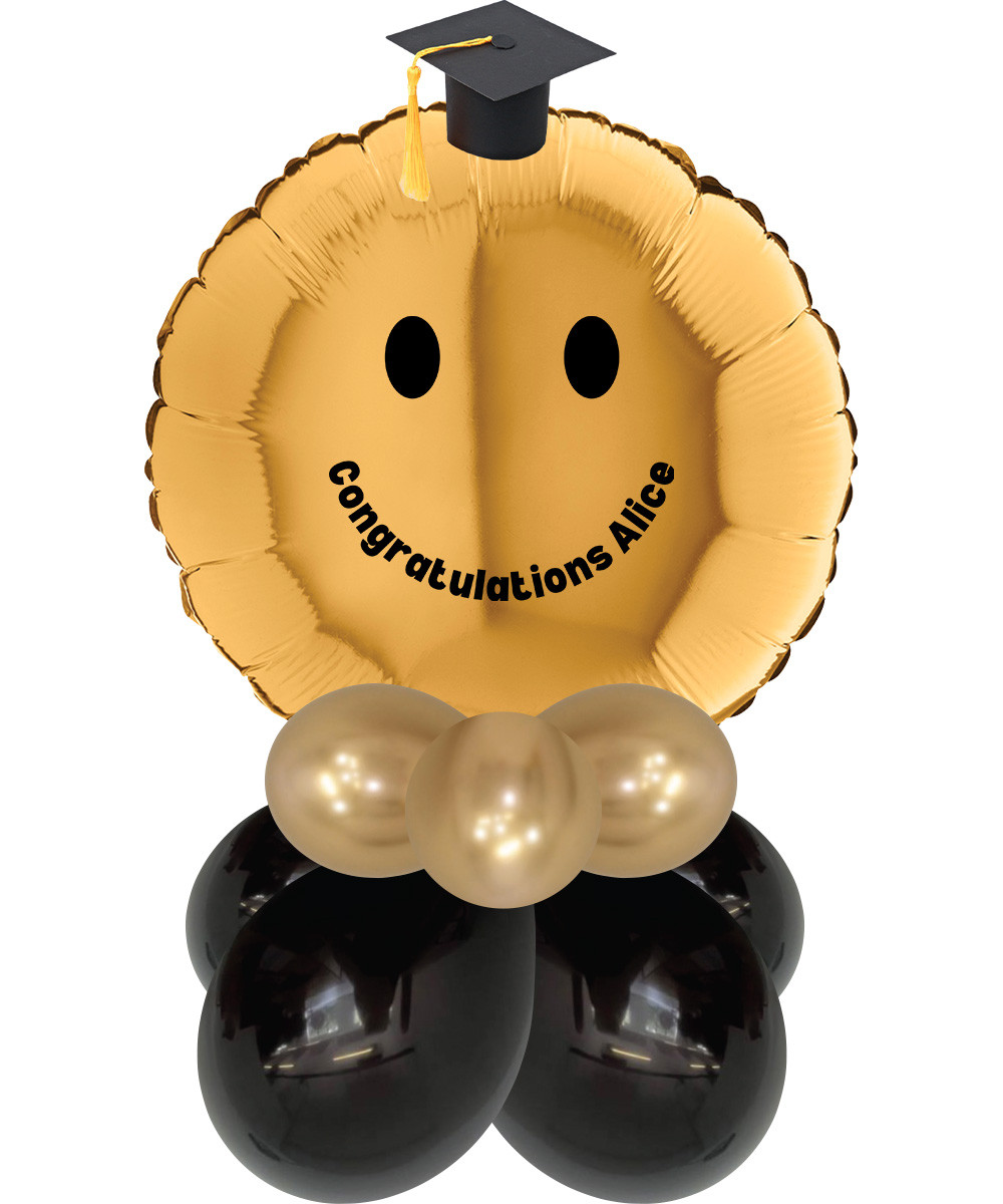 [Graduation] (Pick your own color) 18" Personalised Name Round Balloon ...