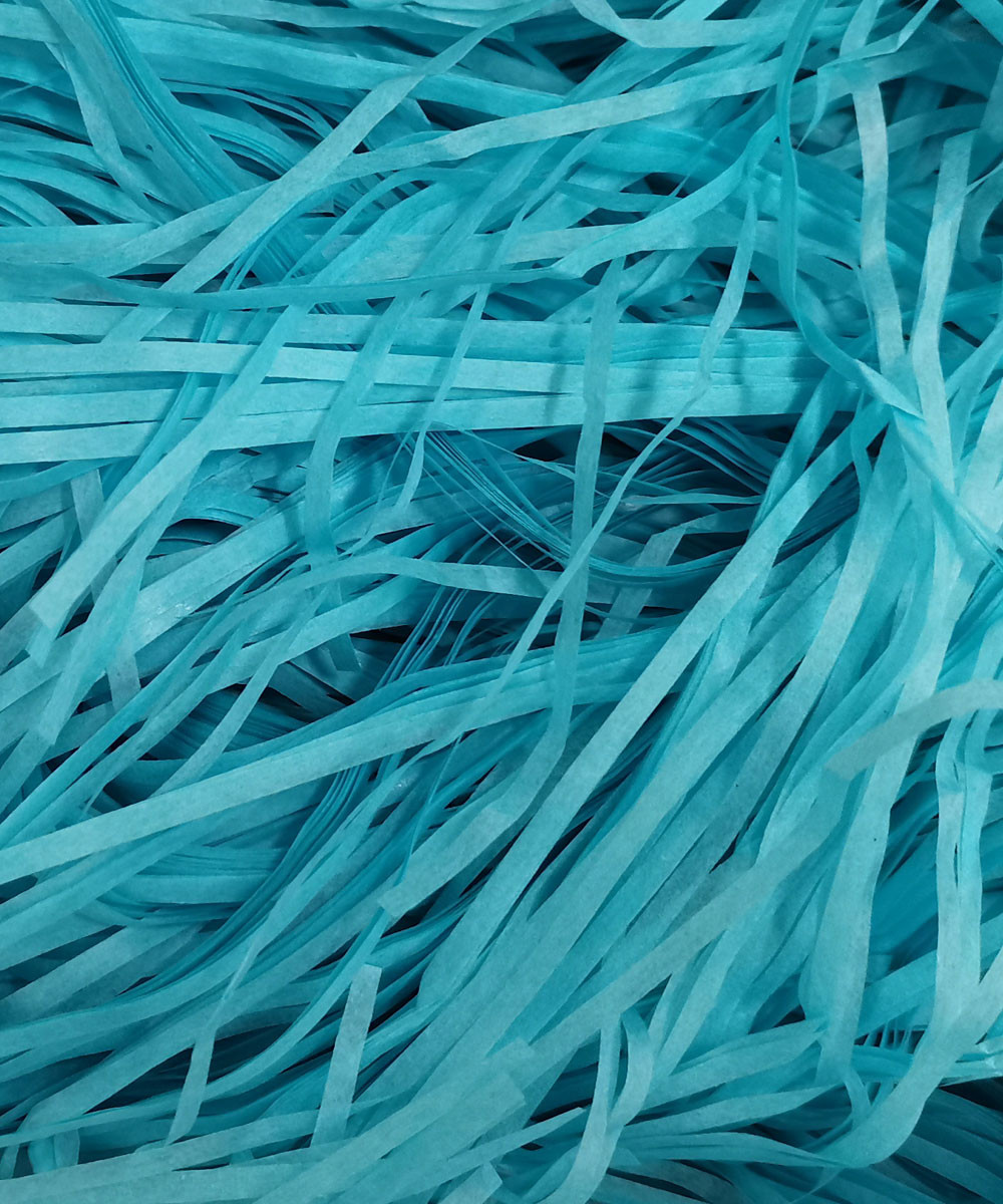 Shredded Paper Fillers (100g) - Lush Blue - Give Fun