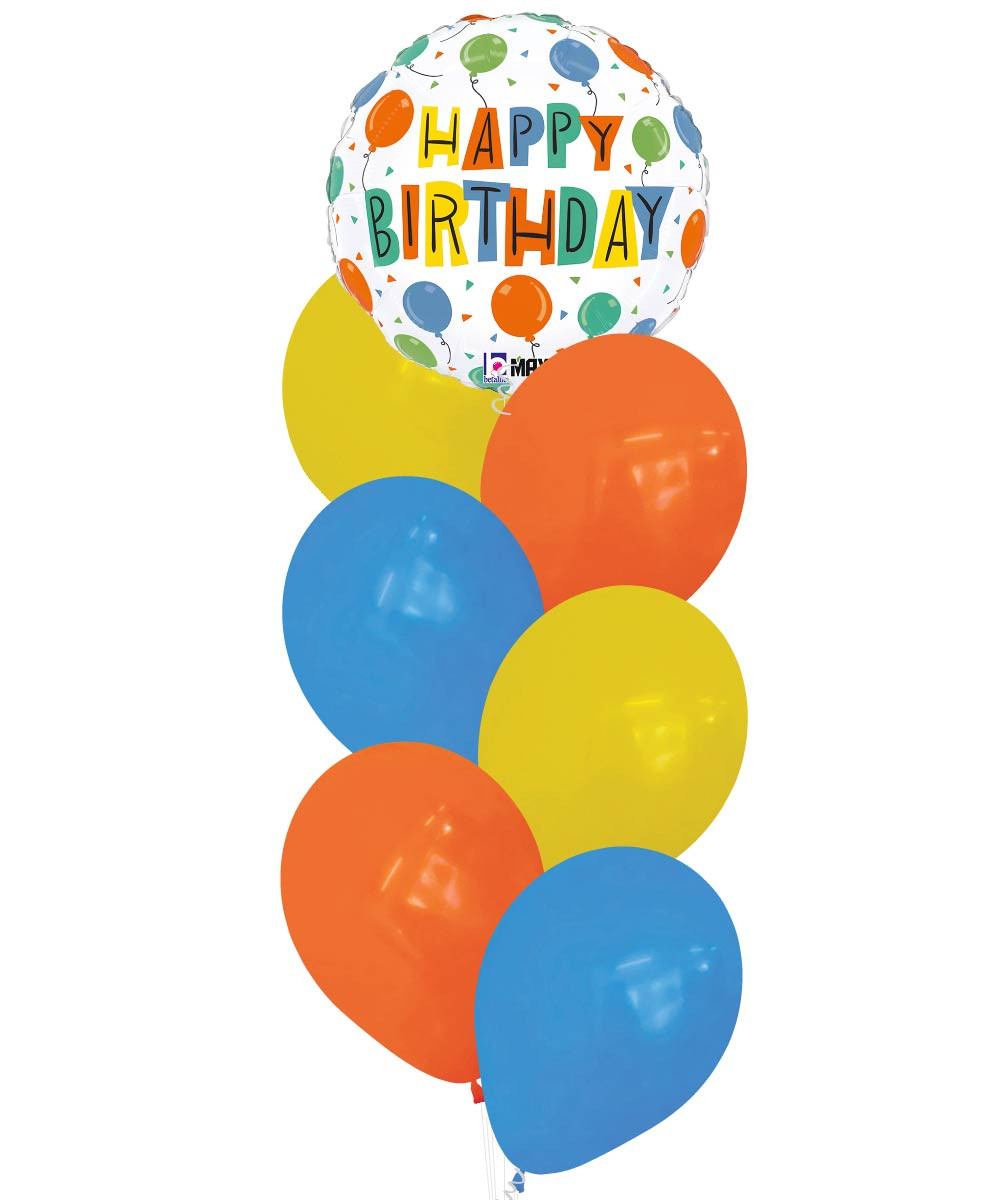 [Birthday] Happy Birthday Party Balloons Chain Balloons Bouquet
