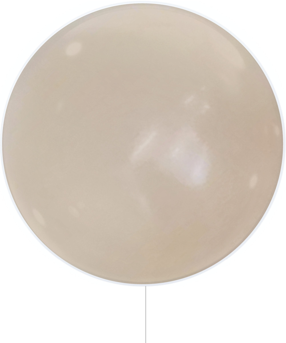 22" Jewel Bubble Balloon - Fashion White Sand - Give Fun