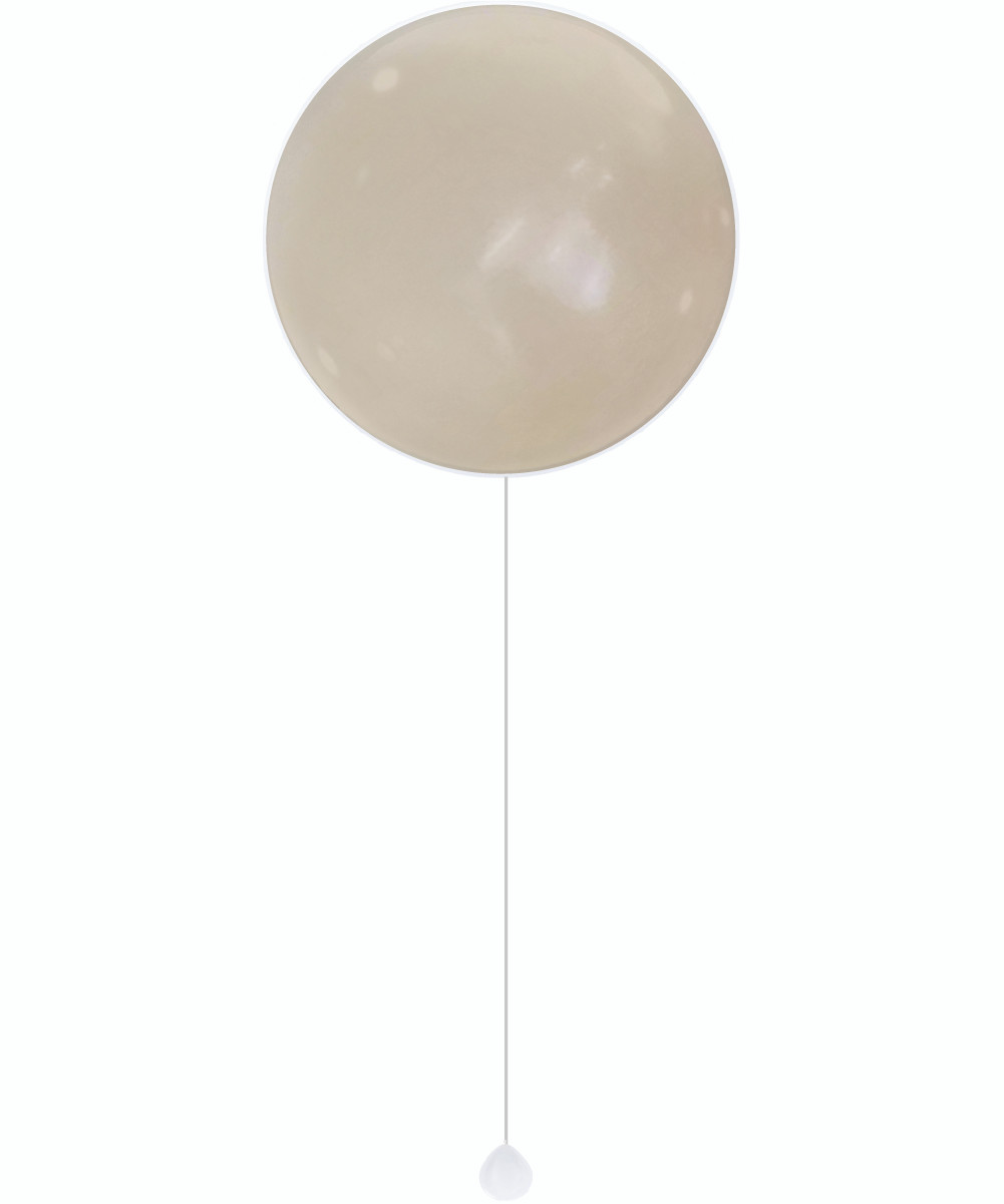 22" Jewel Bubble Balloon - Fashion White Sand - Give Fun