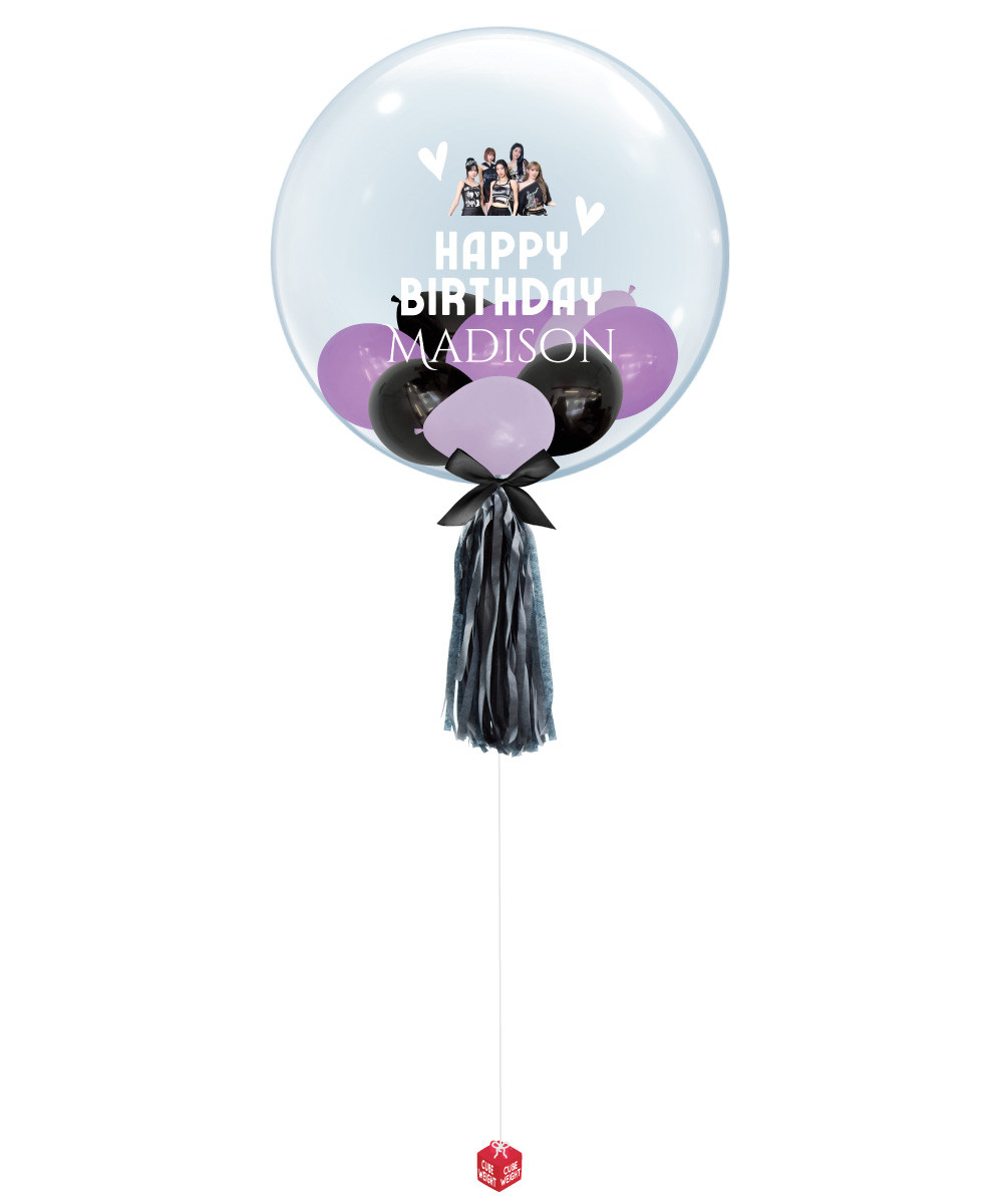 [Birthday] Le Sserafim Personalised Bubble Balloons Package