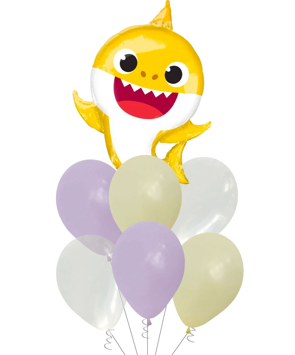 [Pinkfong] Baby Shark Latex Balloons Bouquet - Give Fun