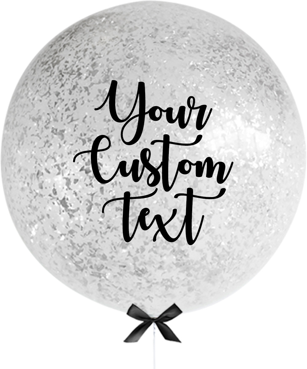 Personalised Balloons - Personalised Latex Balloons - 36" Personalised ...