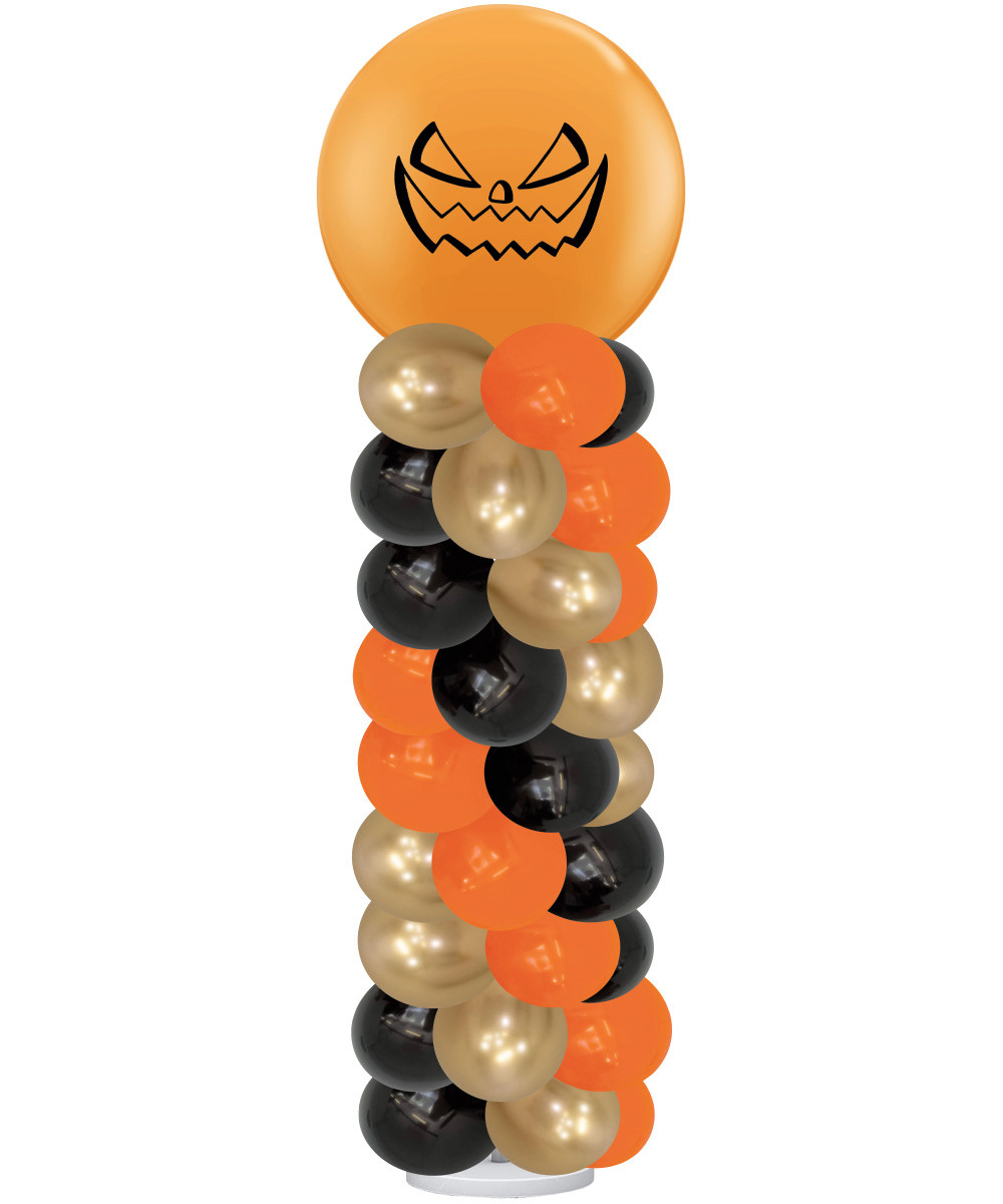 [Frightfully Fun Halloween] Personalised Jumbo Latex Balloon Column 2m ...