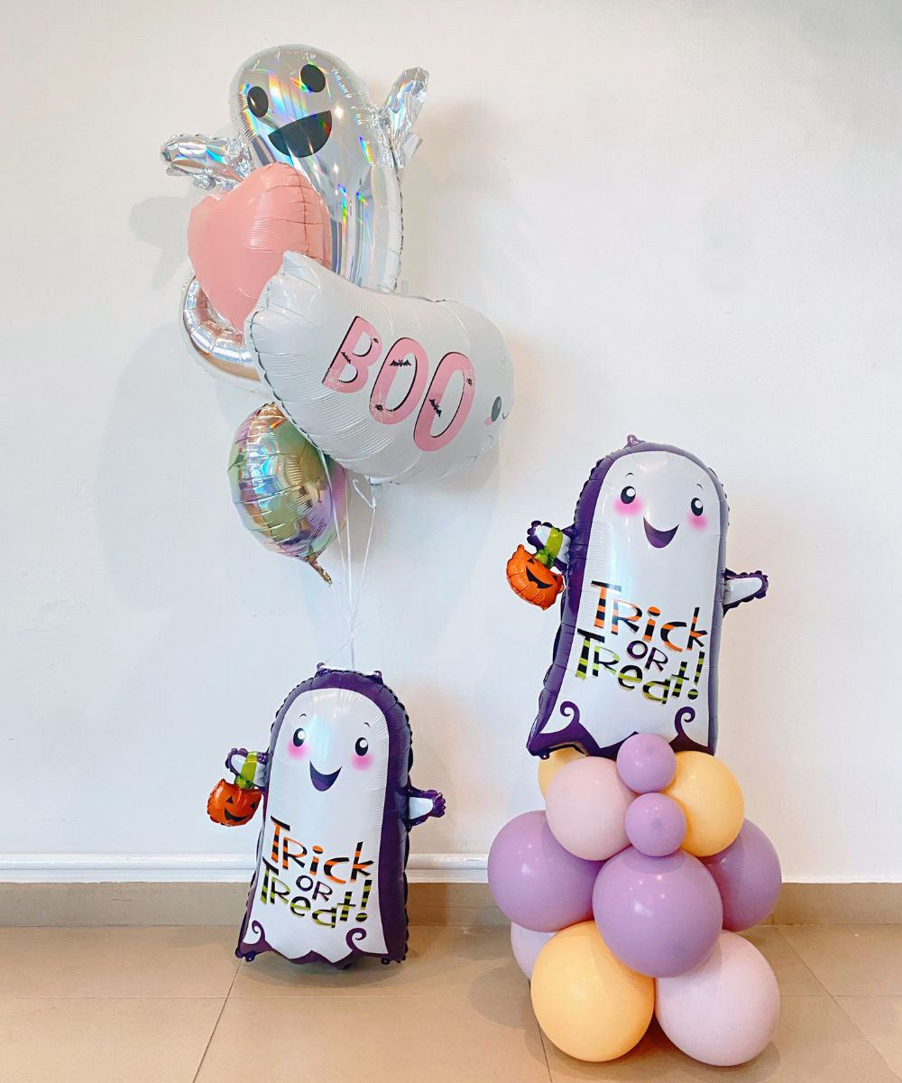 [Frightfully Fun Halloween] Spooky Balloons Stand - Trick Or Treat Cute ...