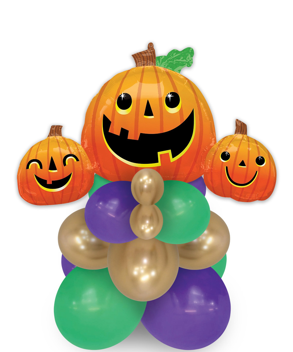 [Frightfully Fun Halloween] Spooky Balloons Stand - Wicked Pumpkin Cat ...