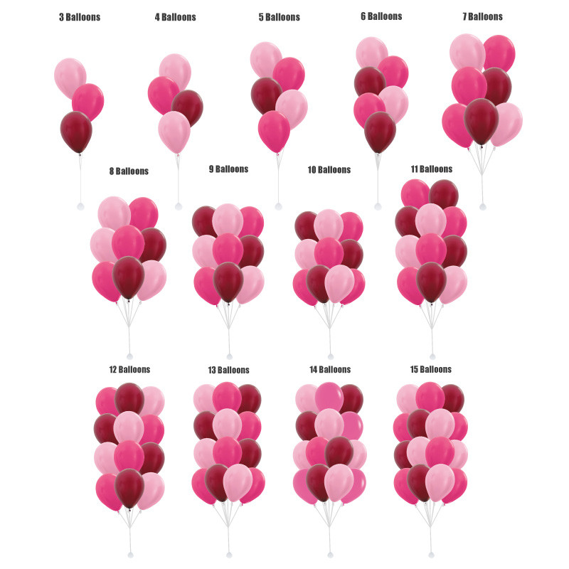 Everyday Balloons - Helium Balloon Clusters - Page 1 - Give Fun