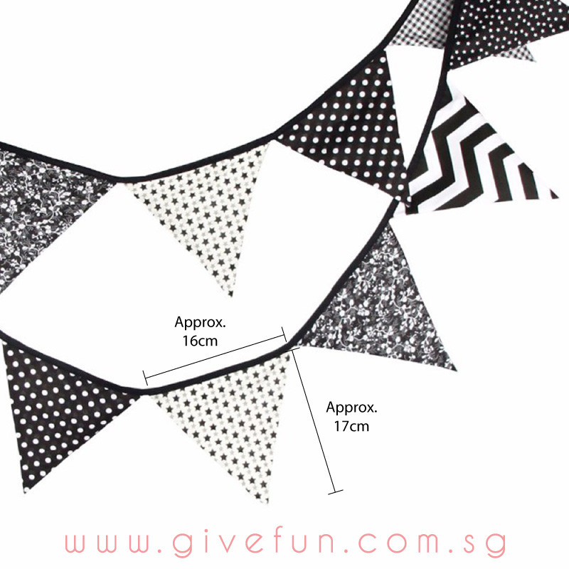 Buntings & Props - Bunting & Props by Give Fun - Plain Banners/Buntings ...