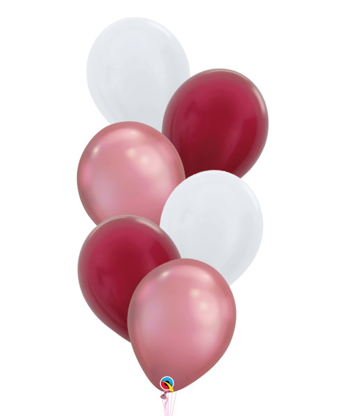 (Create Your Own Helium Balloon Cluster) 12'' Reflex Latex Balloon ...