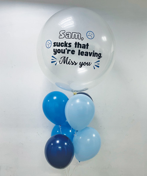 (Create your own color) 36'' Personalised Jumbo Perfectly Round ...