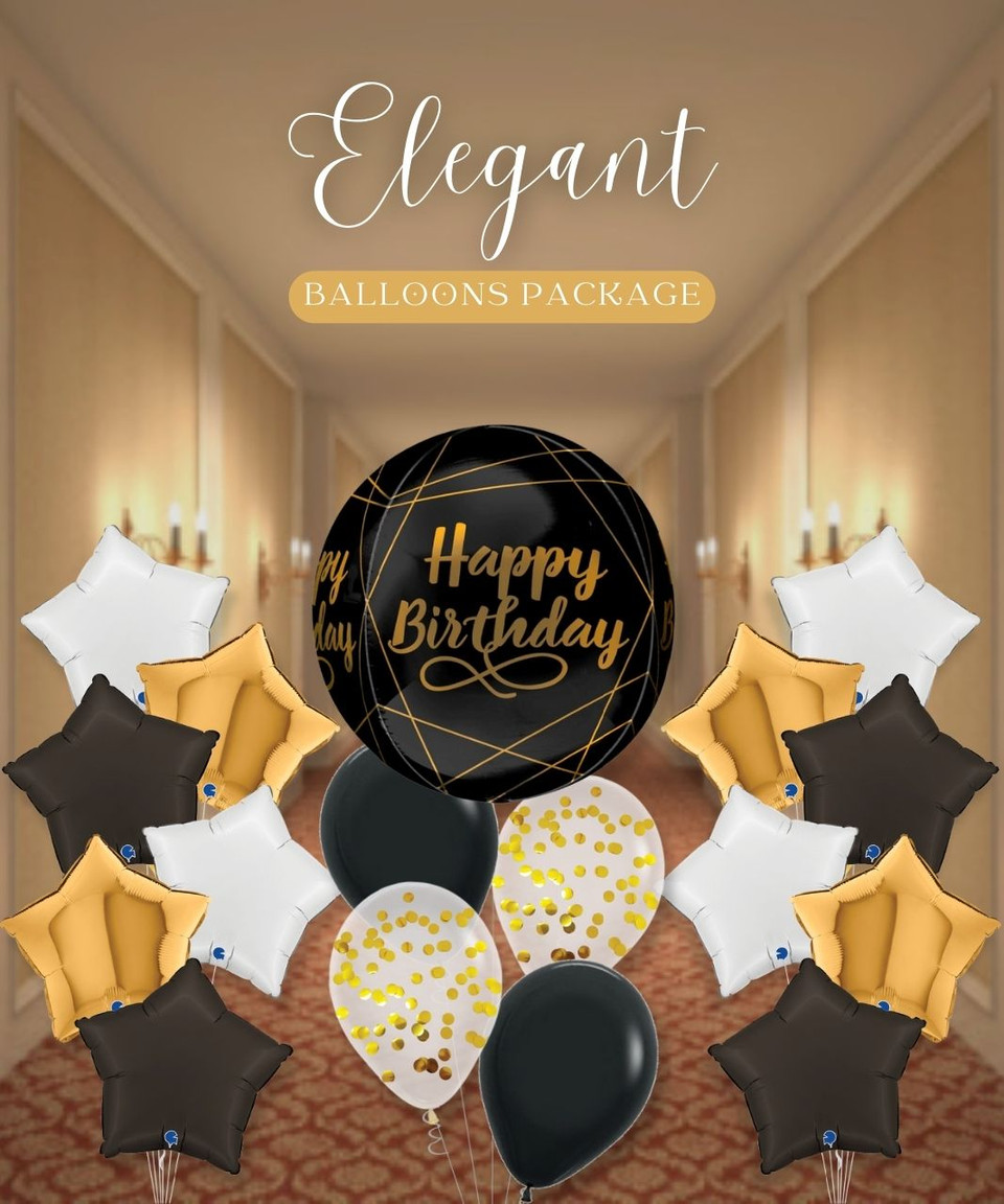 Give Fun Easy Set Up Free Balloon/Balloons Package
