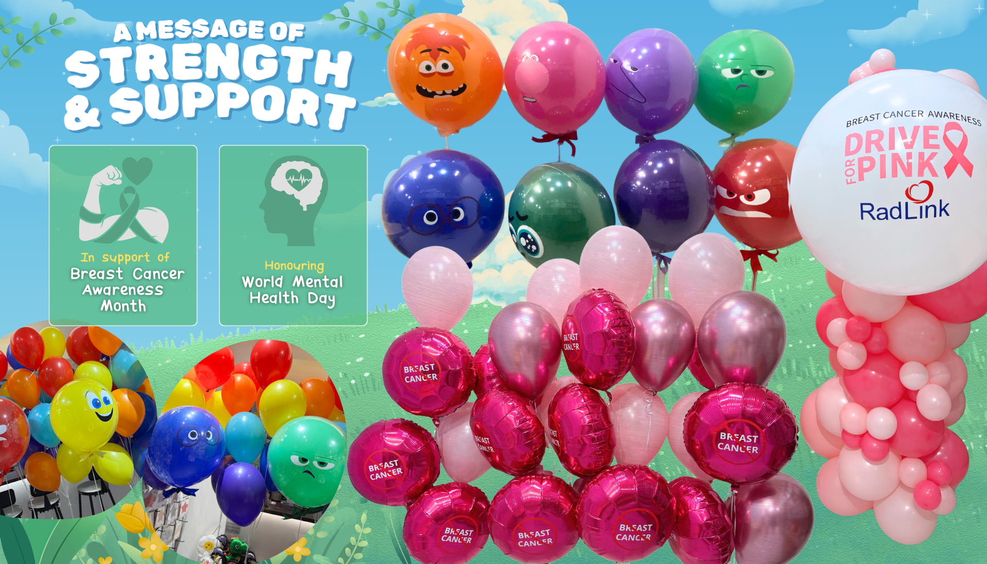 More Than Balloons: A Message of Strength & Support This October - Give Fun