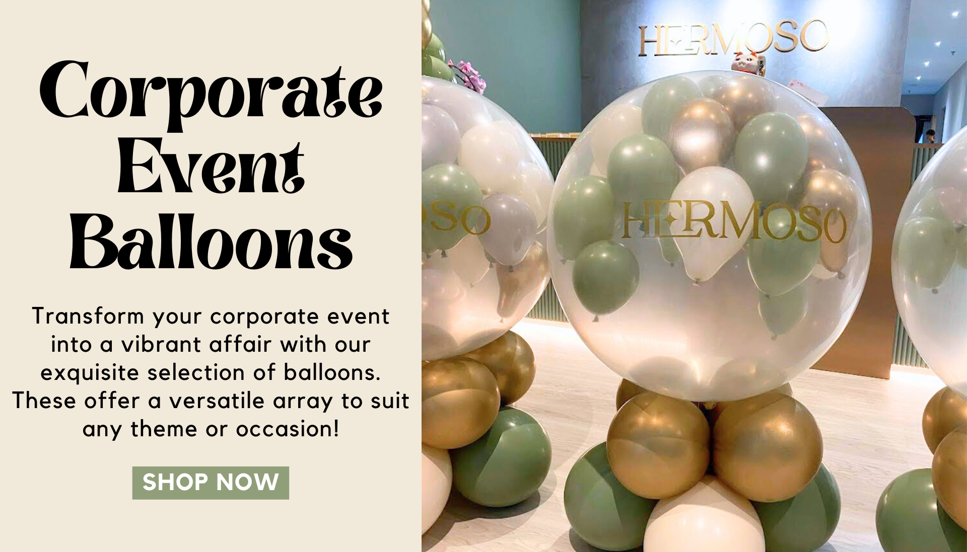 Sophisticated balloon creations to elevate your corporate event! - Give Fun