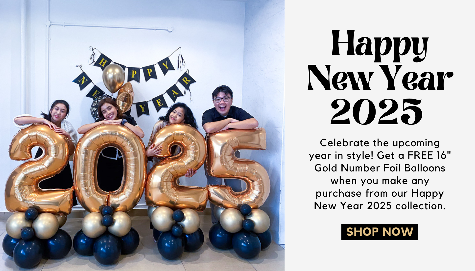 Countdown & Celebrate 2025 in Style! Pop Into the New Year with Our ...