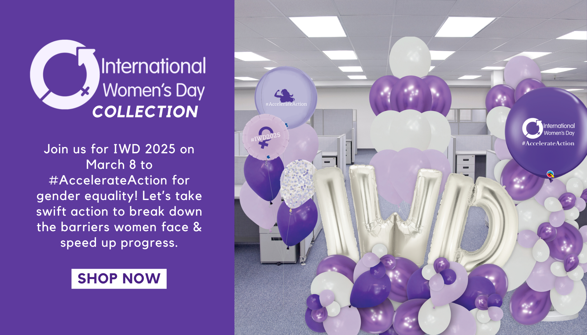 International Women’s Day Collection: #AccelerateAction - Give Fun