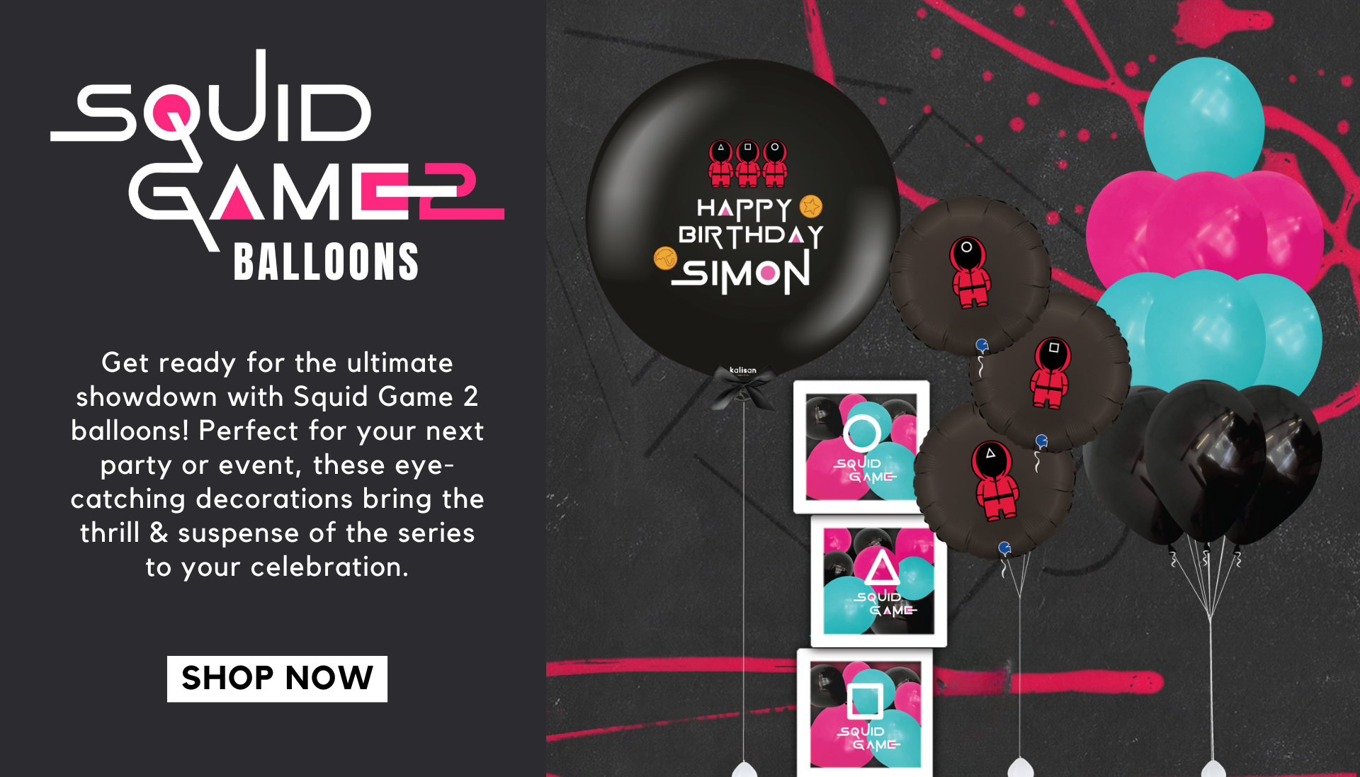 Squid Game-Themed Balloons: A Game-Changer for Your Party! - Give Fun