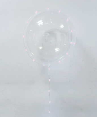 22" Confession Balloon 告白气球 with Pink LED Lights - Give Fun